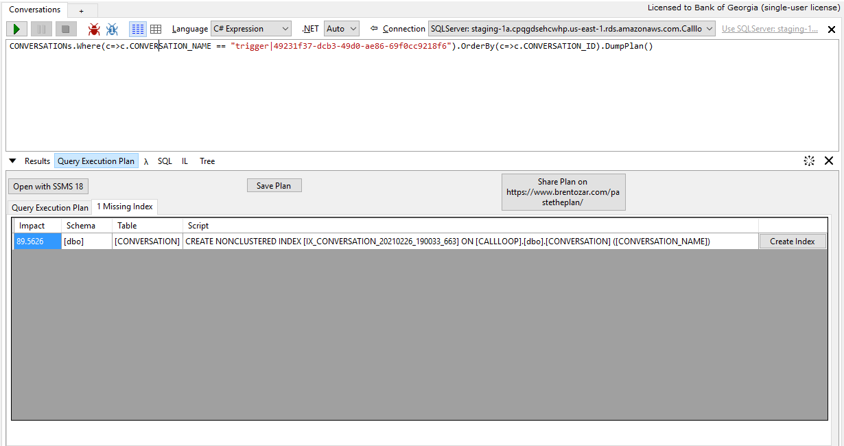 Linqpad Query Plan Visualizer Giorgi Dalakishvili Personal Website 